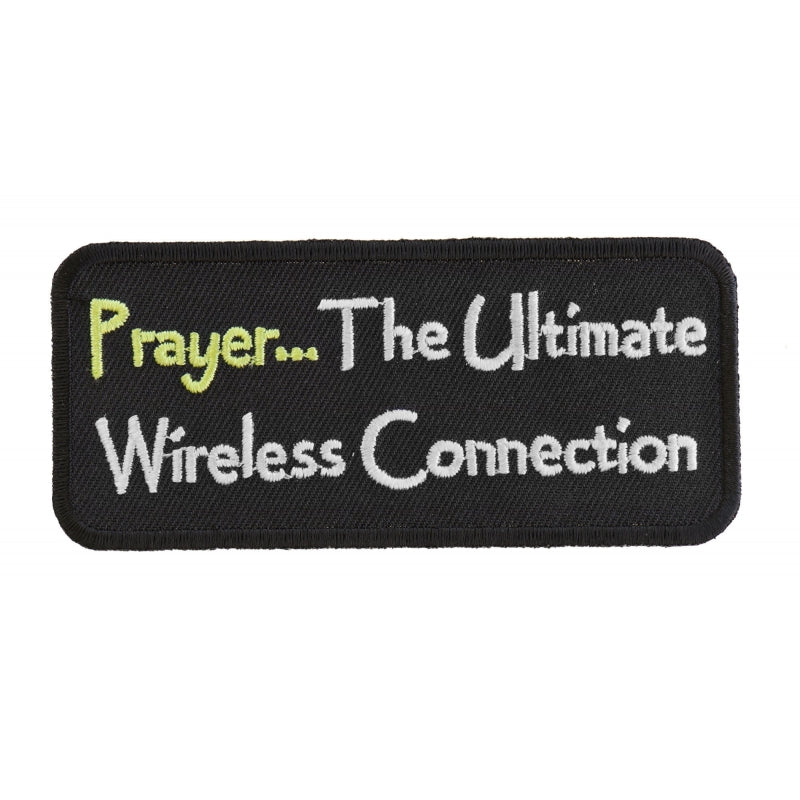 Prayer The Ultimate Wireless Connection Patch - 4x1.75 inch P1071 ...