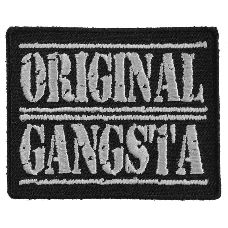 Original Gangsta Patch - 2.5x2.5 inch P1488 – Coast 2 Coast Patches