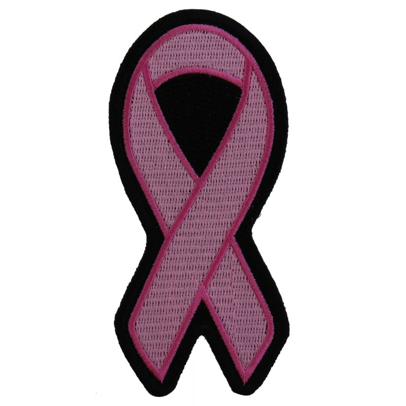 Small Pink Ribbon Breast Cancer Awareness Patch - 1.25x3 inch P2345 ...